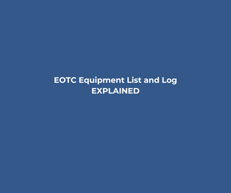 EOTC Safety Management Plan and Toolkit